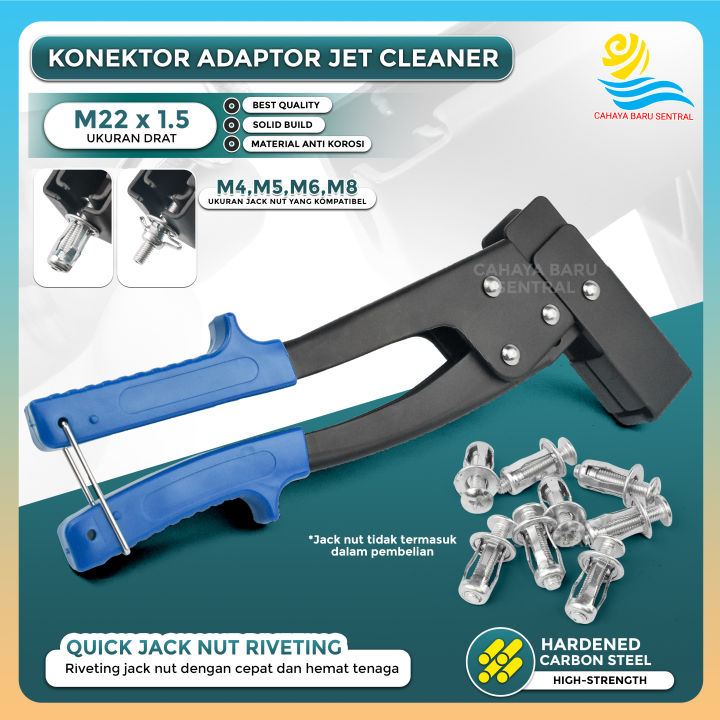 Tang Rivet Jack Nut Tool Alat Penarik Jack Nut 10 inchi M4 M5 M6 M8 ...