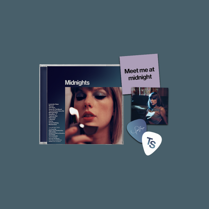 Midnights: The Late Night Edition CD (explicit lyrics) by Taylor Swift ...