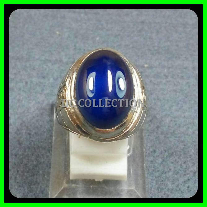 CINCIN BATU AKIK DEEP BLUE | Lazada Indonesia