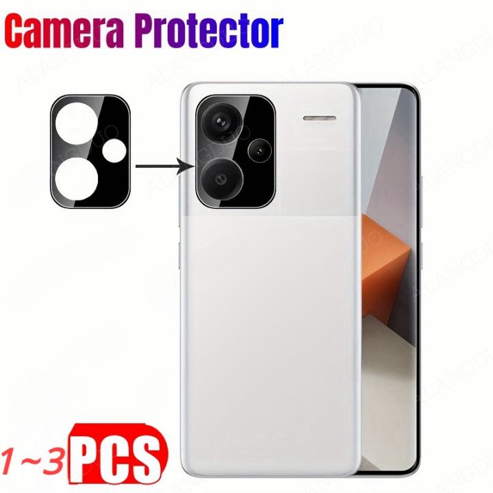 Back 3D Curved Camera Lens Protector for Redmi Note 13 14 Pro Plus Pro+ ...