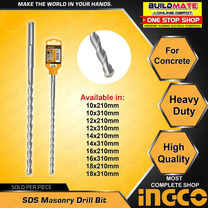 INGCO SDS Masonry Drill Bit •[SOLD PER PIECE] •BUILDMATE• IHT | Lazada PH