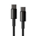 BASEUS Kabel Data Tungsten Gold 2M Type C to Type C 100W 5A Super Fast ...