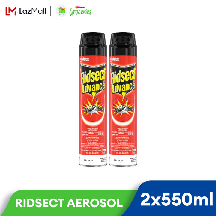 RIDSECT AEROSOL ADVANCE 550ML TWINPACK | Lazada