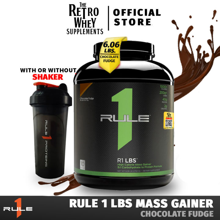 Rule1 LBS MASS GAINER 6LBS. (Tub Sealed) with or without Shaker - The ...
