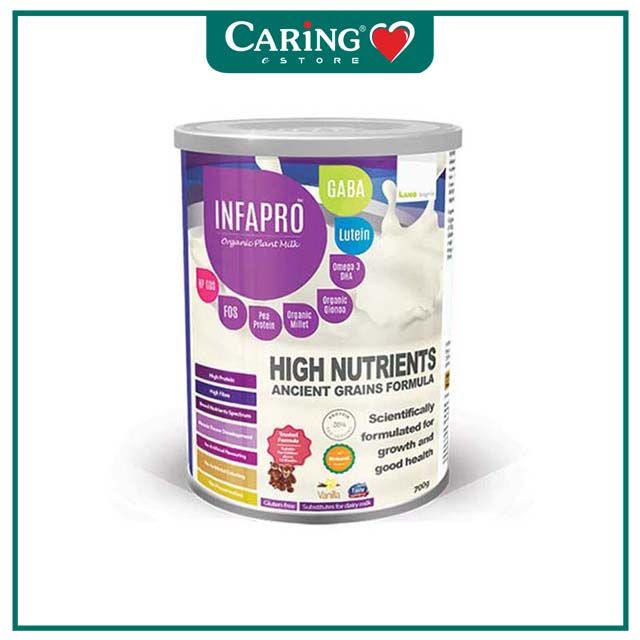 INFAPRO ORGANIC PLANT MILK HIGH NUTRIENTS 700G | Lazada