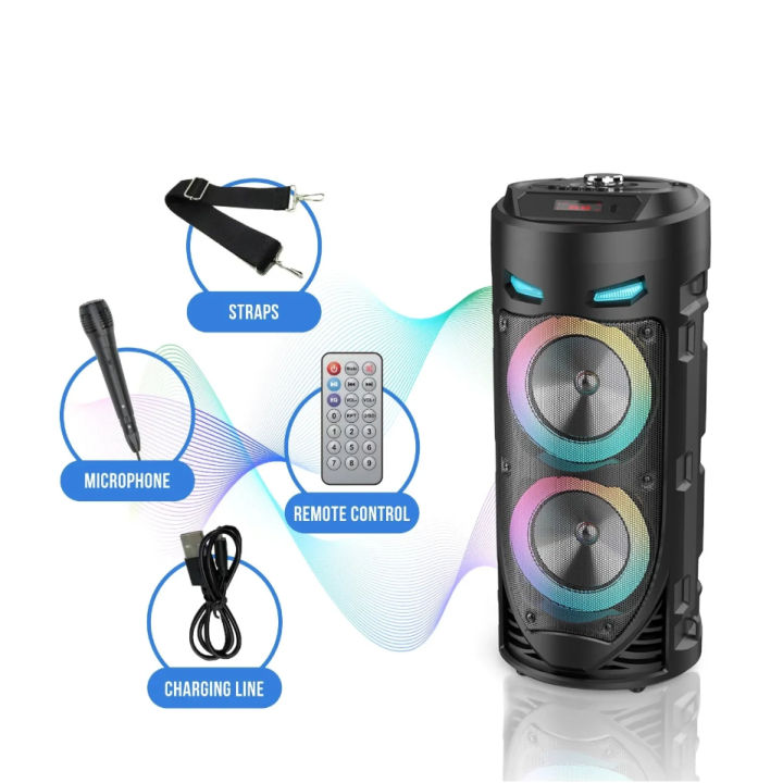 ZQS-4239 Pember Suara Audio Speaker Wireless Bluetooth Speaker Led ...