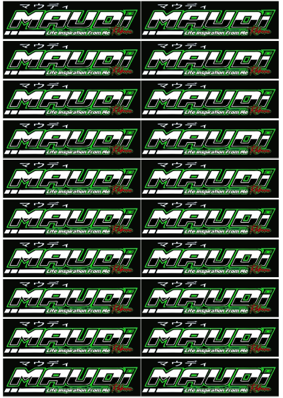 Sticker bus Julukan Maudi jb5 | Lazada Indonesia