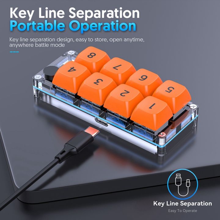 () RGB Programming Custom Mechanical Keyboard and Gaming Mouse Combo 8 ...