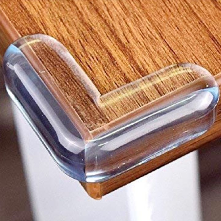 Silicone Clear Table Cabinet Corner Protector Baby Children Kids ...