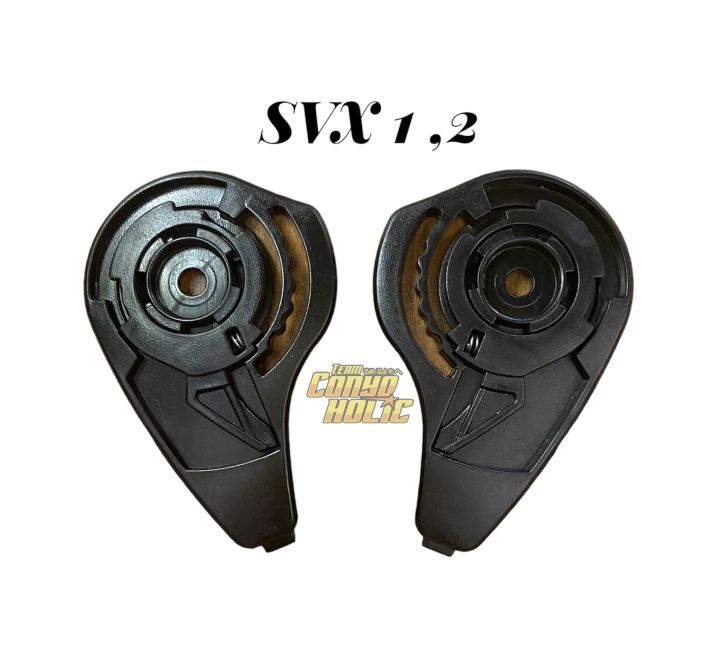svx 1 and 2 evo helmet base plate left and right pair | Lazada PH