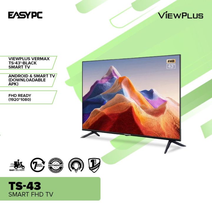 EasyPC | Viewplus TS-43 Smart FHD TV | Lazada PH