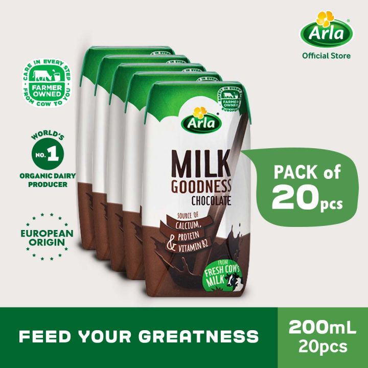 Arla Chocolate Milk 200ml 20-Pack | Lazada PH