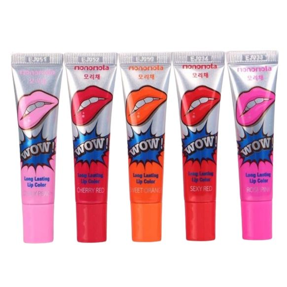 Lip Wow Lip tattoo ลิปลอก (1เซต6แท่ง) พร้อมส่ง | Lazada.co.th