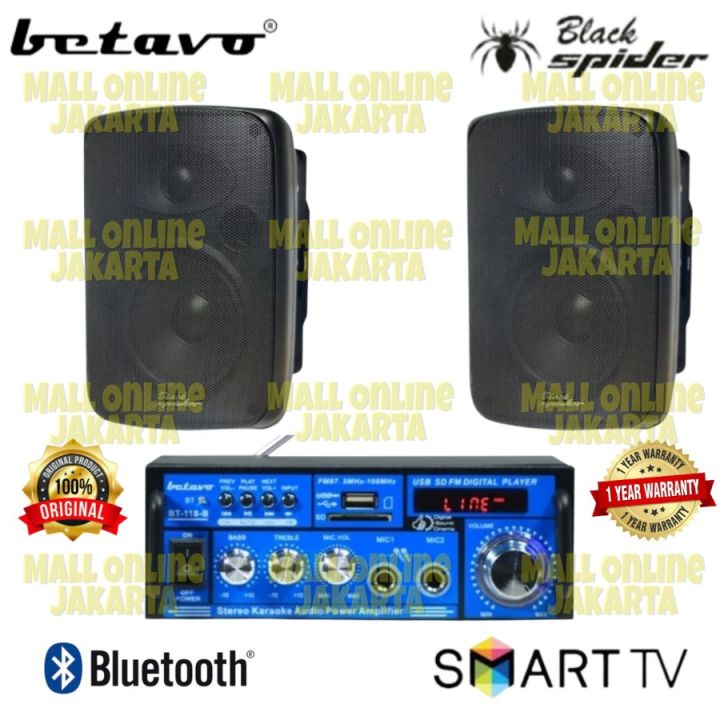 Paket sound system mini betavo 6 inch original ruangan kelas | Lazada ...