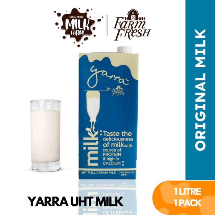 Milk Farm | Farm Fresh UHT Yarra Original Milk Fresh Milk 1000ml x ...