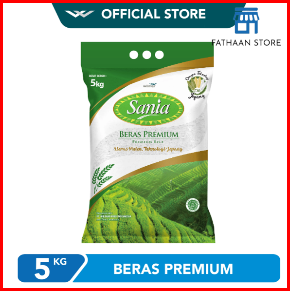 Beras Sania Beras Premium Pulen 5 Kg | Lazada Indonesia