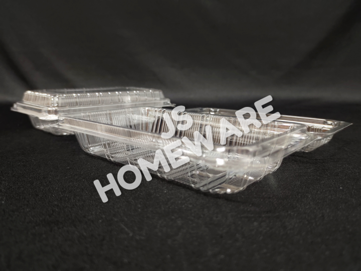 Kuih Container H2L / Disposable Plastic Clear Bakery Container (Self ...