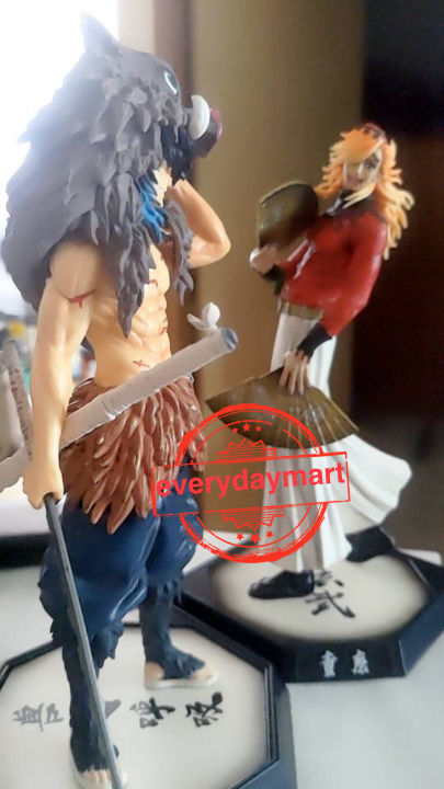 DEMON SLAYER🔥HASHIBIRA INOSUKE STANDING POSE 28cm🔥ACTION FIGURE TOYS ...