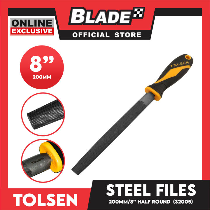 Tolsen Steel Files Half Round 200mm 32005 | Lazada PH