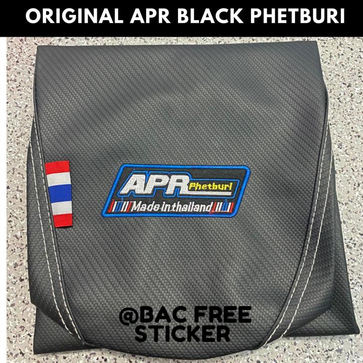 ORIGINAL APR BLACK SEATCOVER FOR SUZUKI raider j crossover THAI APR ...