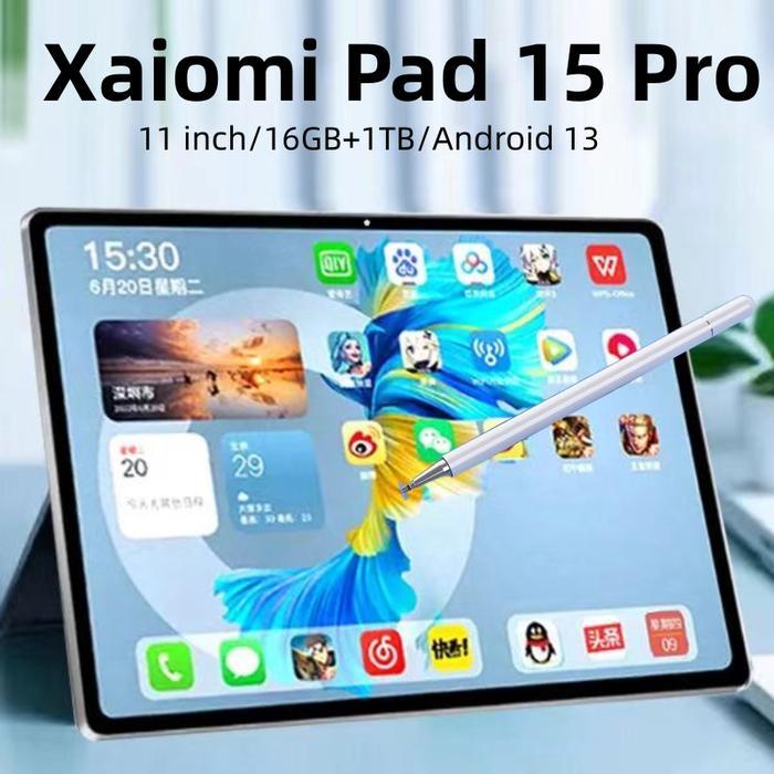 2025 New Xiaoml Global Version Tablet Android Pad 15 Pro 16GB+1TB ...