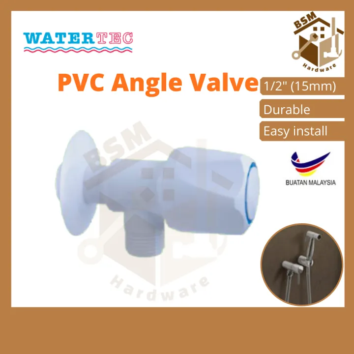 BSM WATERTEC 1/2" 15mm Angle Valve Stopvalve RA P501B Bidet Hose Valve ...