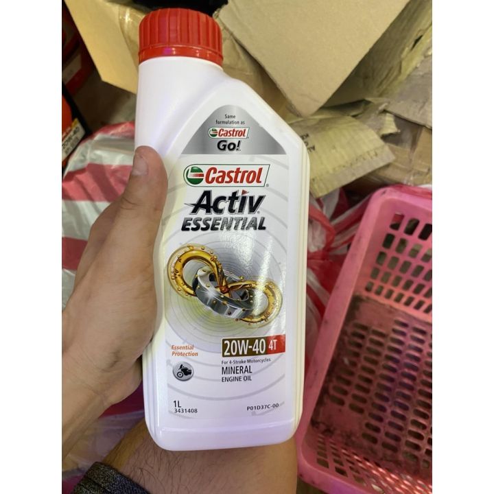 Castrol GO Activ Essential 1L (20w-40) | Lazada PH