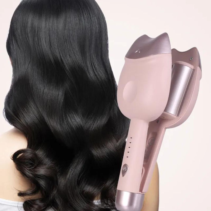 32MM Egg Roll Head Curly Hair Stick Female Water Ripple Cake Splint ...