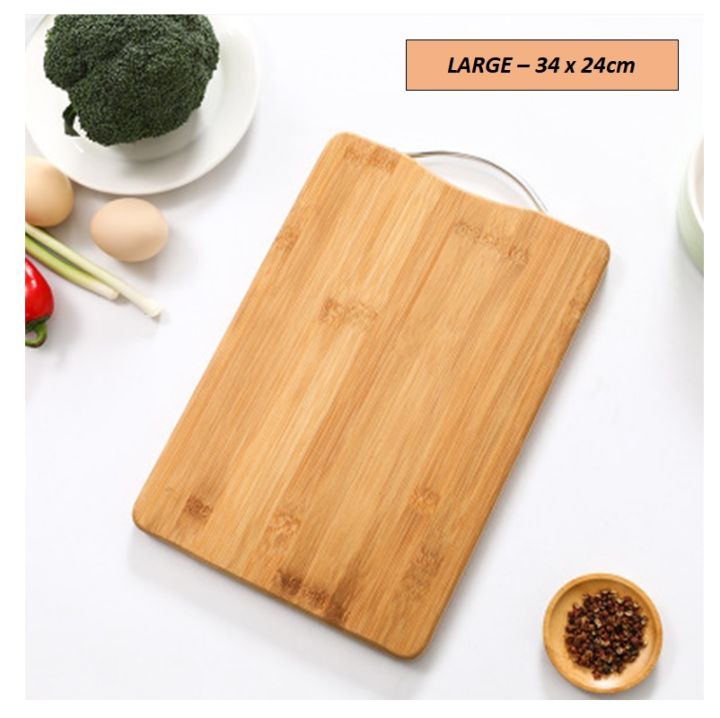 Bamboo Cutting Board Chopping Board for Meat and Vegetables for Kitchen ...