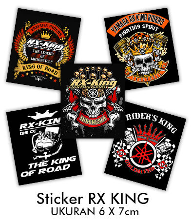 sticker motor rx king stiker rx king bikers yamaha rx king | Lazada ...