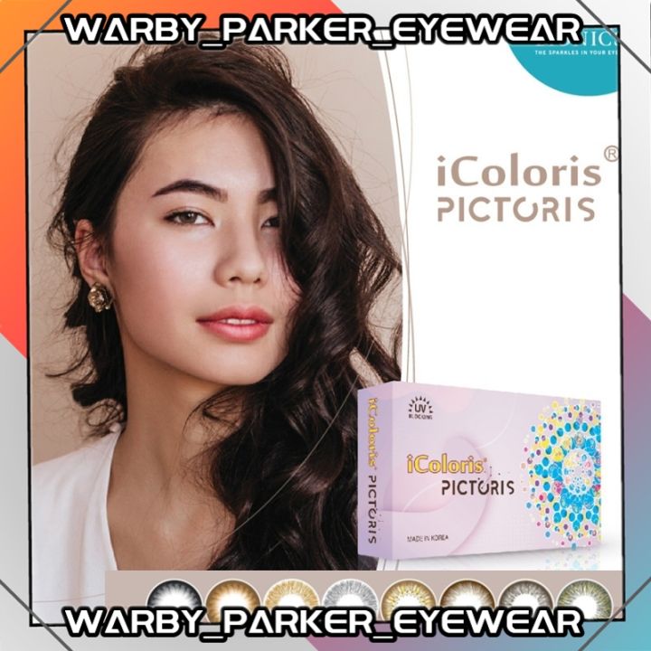 BIONICS ICOLORIS PICTORIS Monthly Disposable Color Contact Lenses (2 ... BIONICS ICOLORIS PICTORIS Monthly Disposable Color Contact Lenses (2 ...