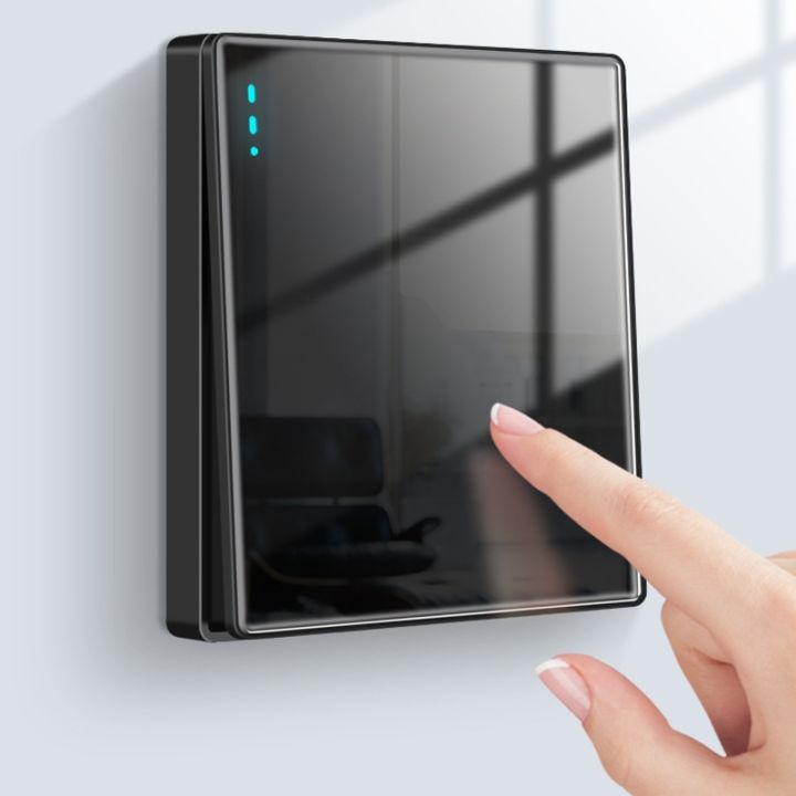 [dsdw]∋♠ Wall Switch 1 2 3 Gang 1 2 Way Light Switch On Off Wall Switch