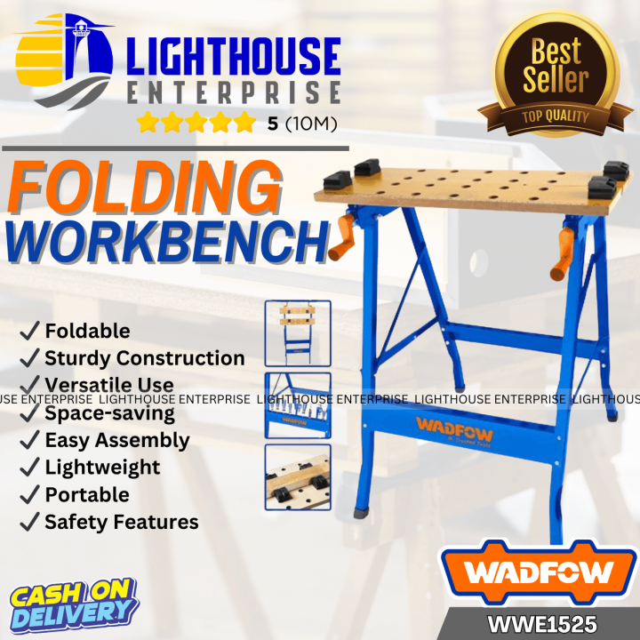 Wadfow Foldable Workbench / Folding Workbench / Clamping Workbench ...
