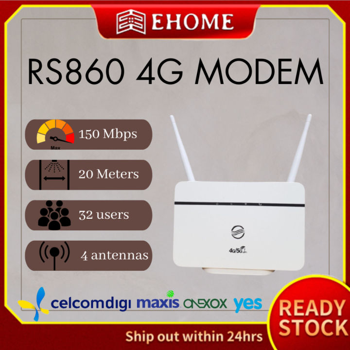 ♞LTE CPE RS860 4G MODIFIED MODEM.Support unlimited internet plan with ...