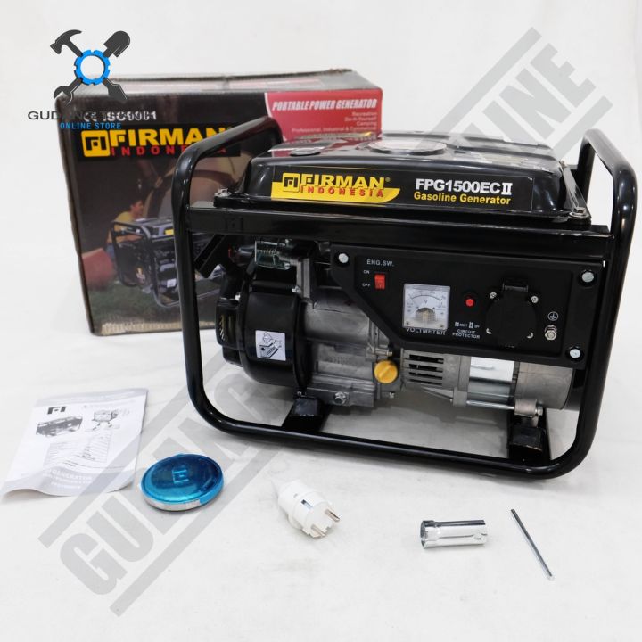 Genset Firman FPG1500 EC II 1000Watt / Generator Bensin 4Tak Firman FPG ...