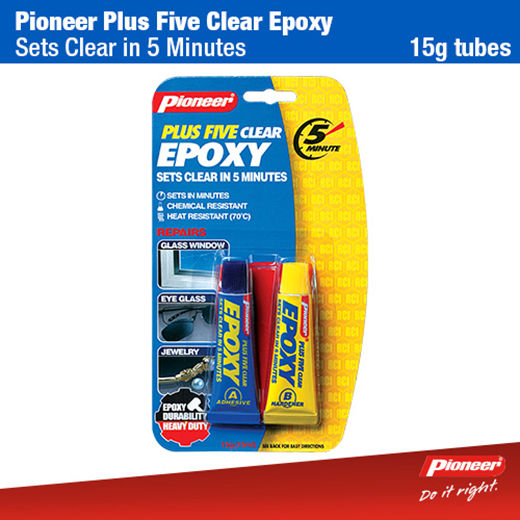 Pioneer Plus Five Clear Epoxy 15g Tube | Lazada PH