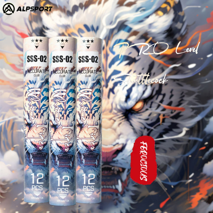 Alp 02 cầu lông 12 chiếc, hổ trắng huyền thoại bốn chiều 77 tốc độ ...