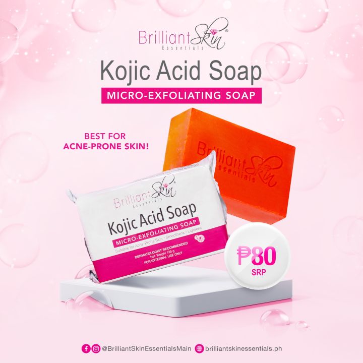 Kojic Soap 135g Brilliant Skin Essentials | Lazada PH
