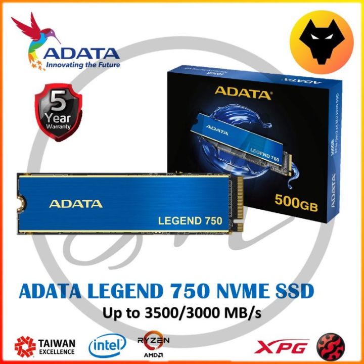 ADATA SSD M.2 2280 PCIe NVMe LEGEND 710 GAMING (250GB/500GB/1TB) | Lazada
