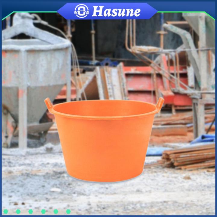 Hasune Cement Bucket Heavy Duty Nylon Sturdy Pail Container for Water ...