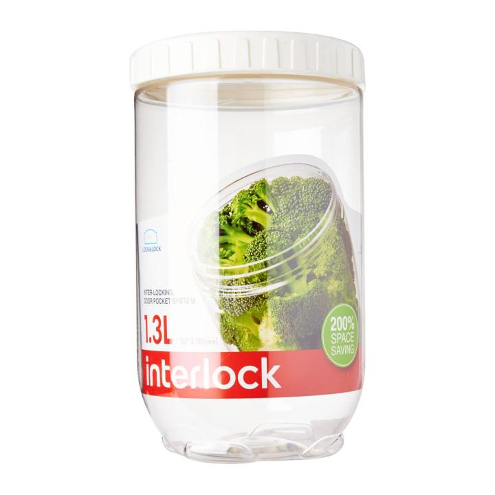 Locknlock Interlock Bpa Free Stackable Food Container 1.3L | Lazada ...