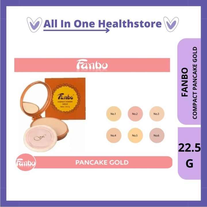 {100% ORIGINAL} Fanbo Gold Pancake 22.5g (6 Colours Available) | Lazada