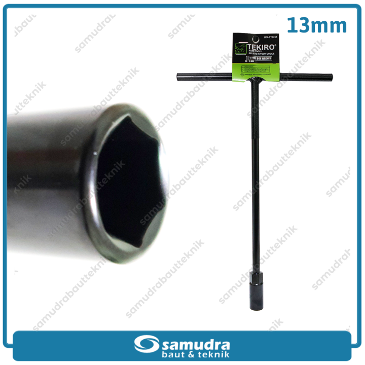 TEKIRO WR-TT0237 Kunci Sok T 13 mm Hitam Sock Shock Socket Wrench 13mm | Lazada Indonesia