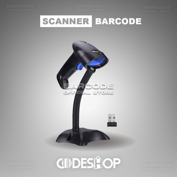 SCANNER BARCODE CODESHOP CD-205BT SCANNER WIRELESS 2D DONGLE 2.4 GHZ ...