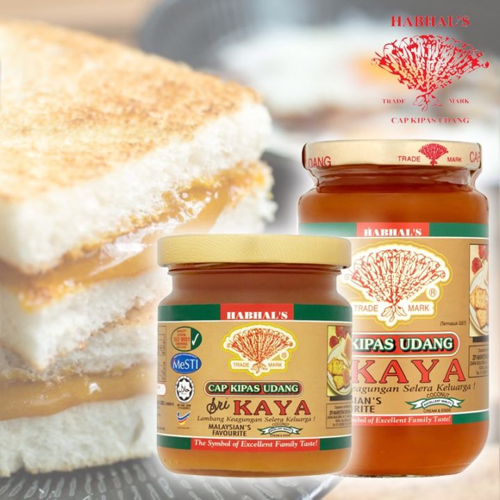 Habhal's Sri Kaya Cap Kipas Udang (240 g/420g) Kaya Butter Roti | Lazada