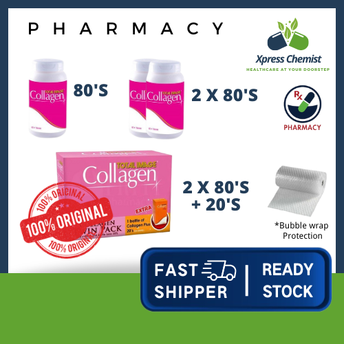 TOTAL IMAGE COLLAGEN TABLET 80'S | 2 X 80'S | 2 X 80'S + COLLAGEN PLUS ...