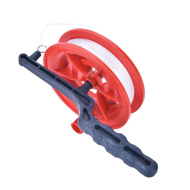 IETYQK Child Wire Red Line Tool Twisted Kite String Wheel 100M Winder ...