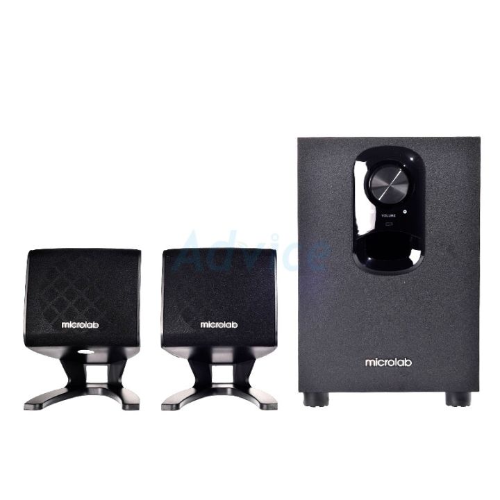 🔷ลำโพงคอมพิวเตอร์ ใช้งานที่สะดวกสบายและง่าย ควบคุมระดับเสียงได้รวดเร็ว MICROLAB M-108 & M-108BT ...