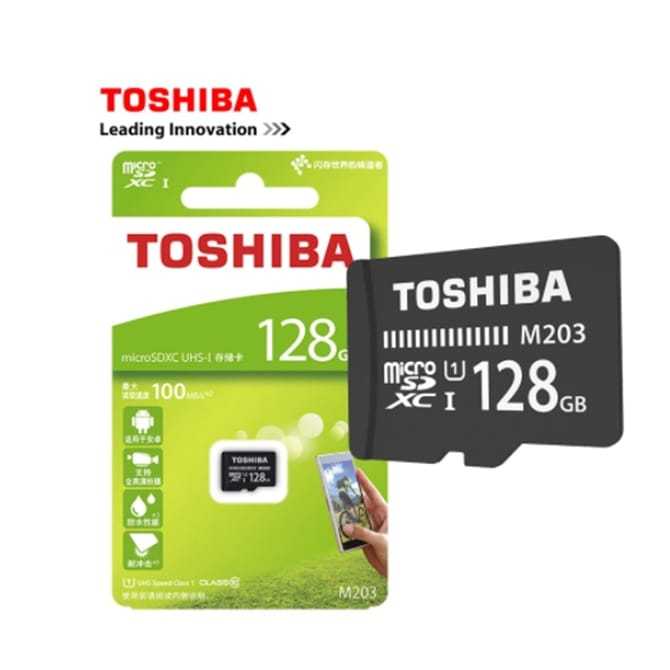 Memory Card MMC Micro SD Toshiba 128GB 64GB 32GB 16GB 8GB 4GB 2GB Kartu ...