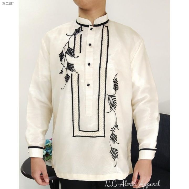 COUPLE BARONG MODERN FILIPINIANA PURE EMBROIDERED | Lazada PH